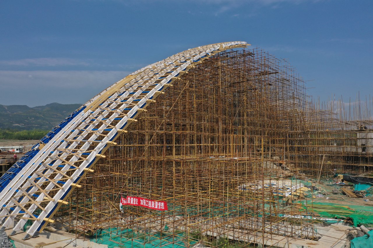 NOW, NEAR, NEXT, Parametric timber construction