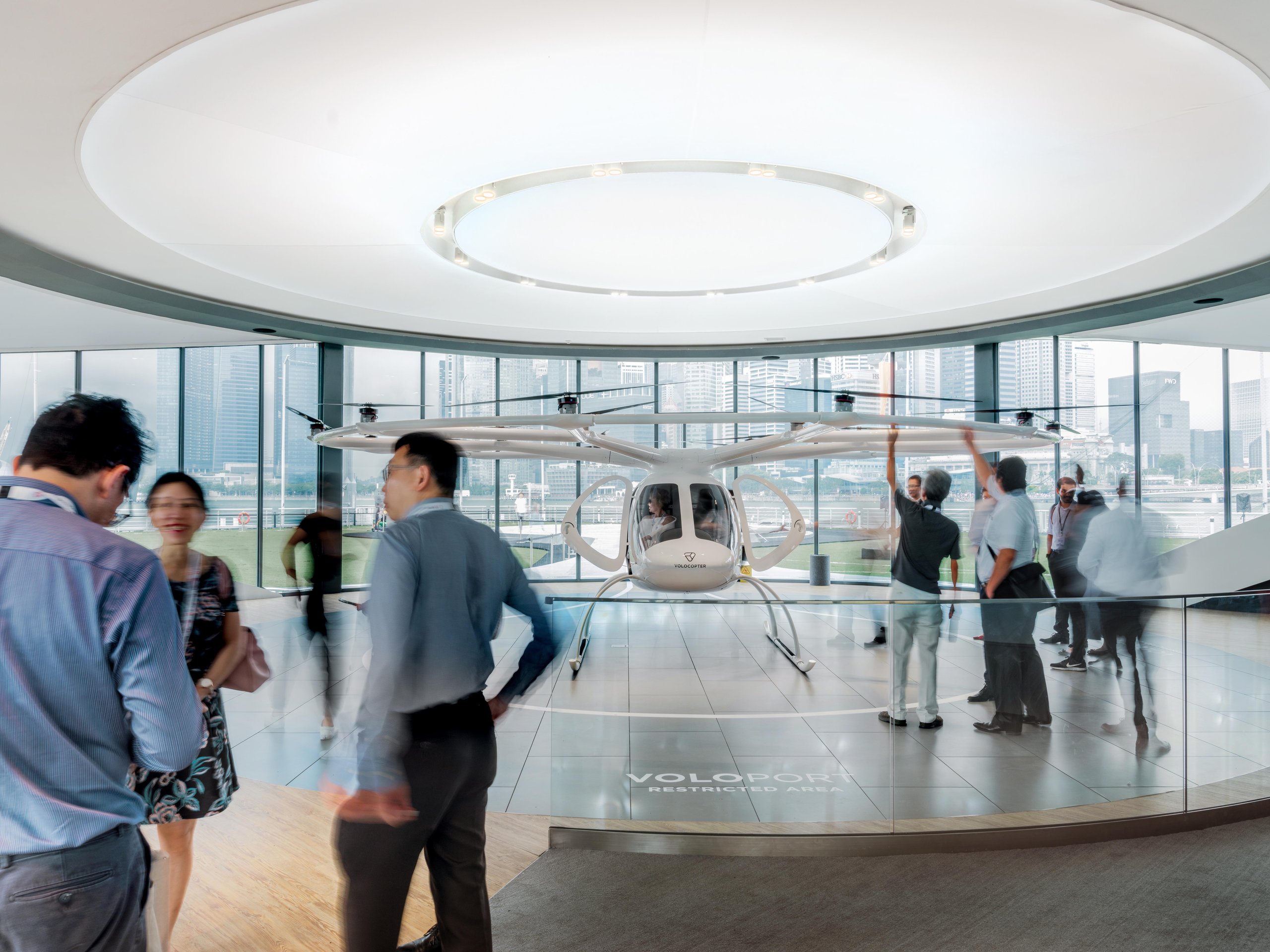 NOW, NEAR, NEXT, AIR TAXI VOLOPORT, PROTOTYPE, SINGAPORE