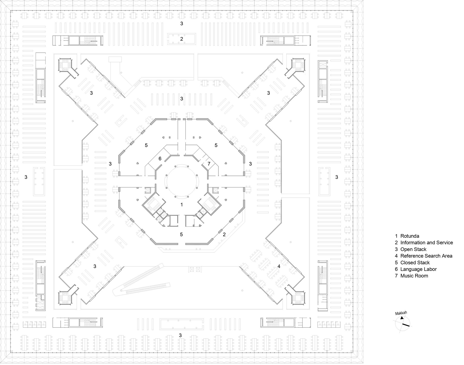 NOW, NEAR, NEXT, King Fahad National Library, Riyadh, Saudi Arabia