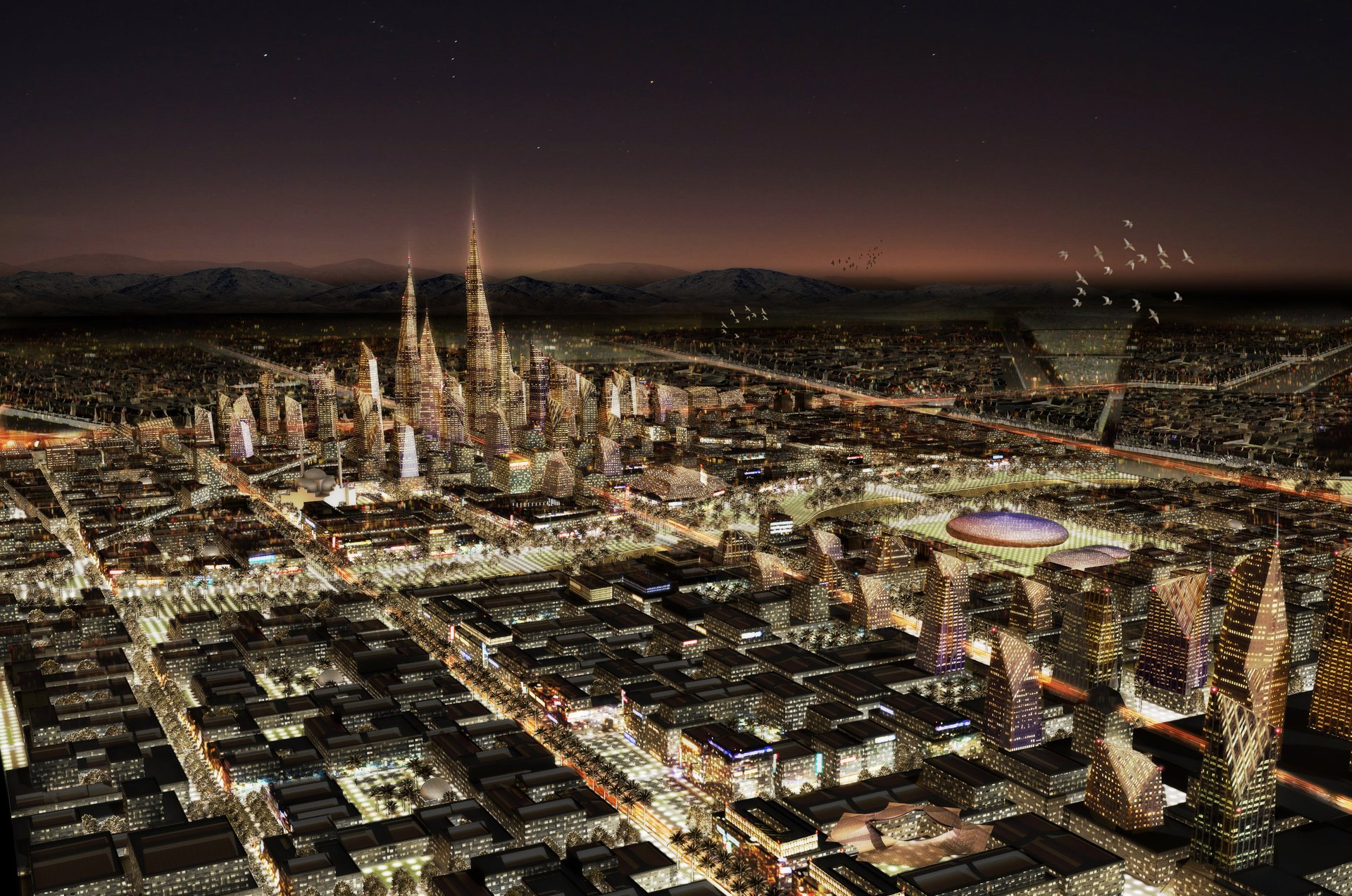 NOW, NEAR, NEXT, Solar City - Taif New Town, Taif, Saudi Arabia