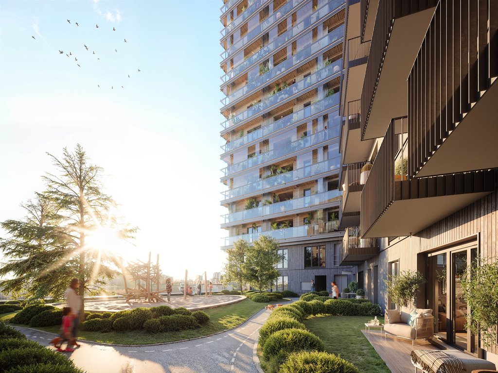 NOW, NEAR, NEXT, Timber tower "Roots", Hamburg, Germany