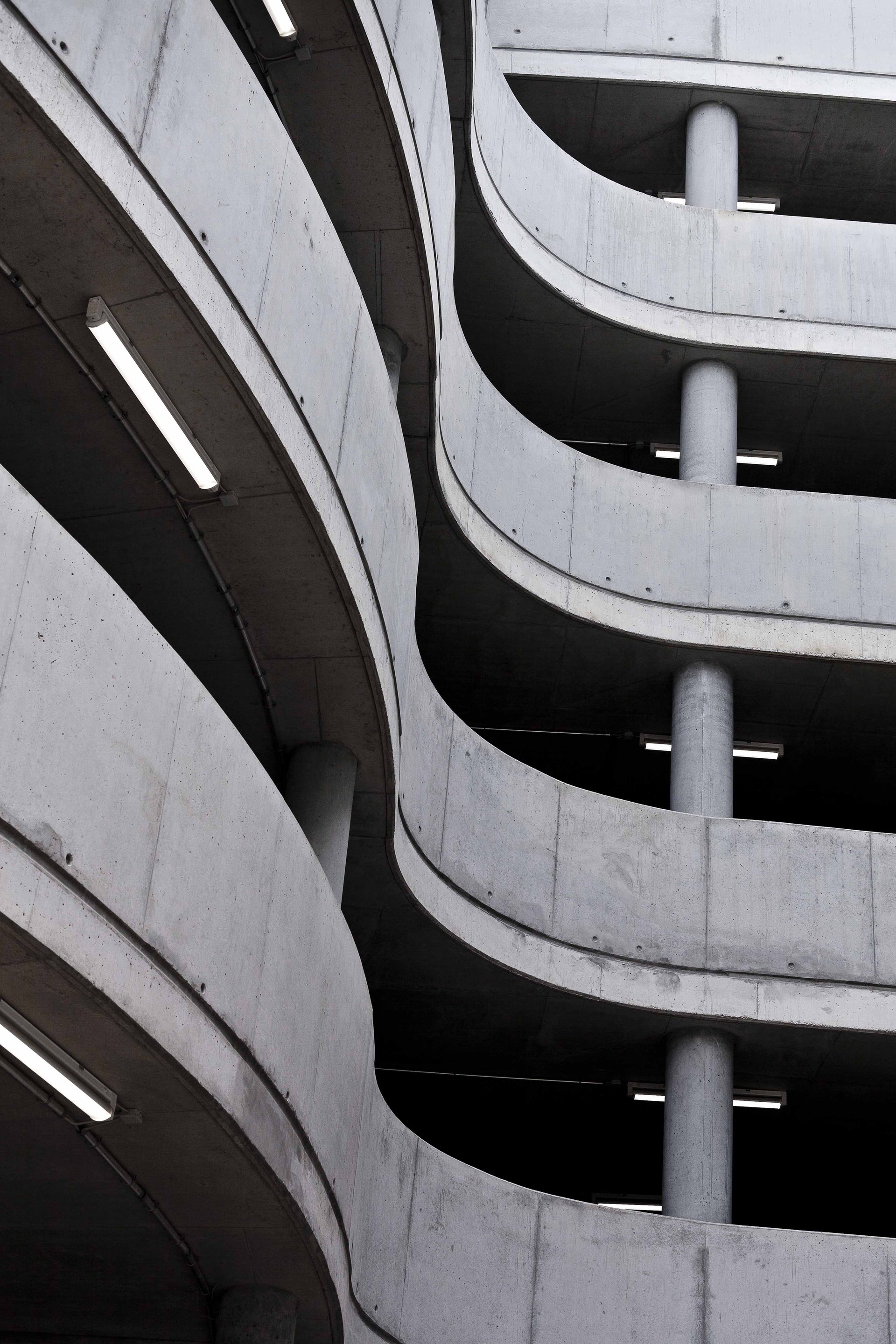 NOW, NEAR, NEXT, New car park P1 Hamburg Airport, Hamburg, Germany